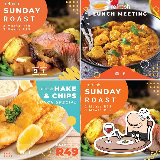 Refresh Restaurant Cafe, La Lucia - Restaurant menu and reviews
