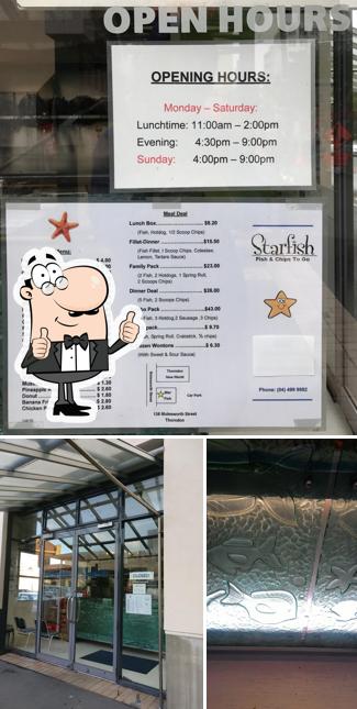 Starfish Fish & Chips To Go, Wellington - Restaurant menu, prices and ...