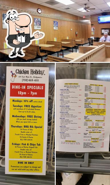 Chicken Holiday in Bridgewater - Restaurant menu and reviews