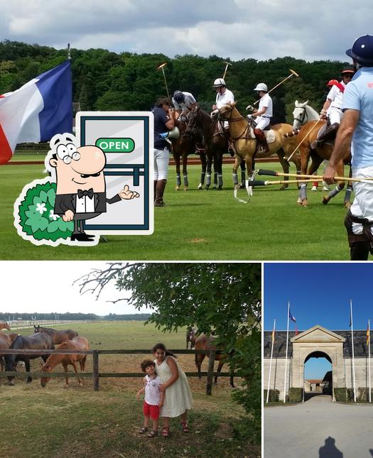 Polo Club du Domaine de Chantilly, Apremont - Menú del restaurante ...
