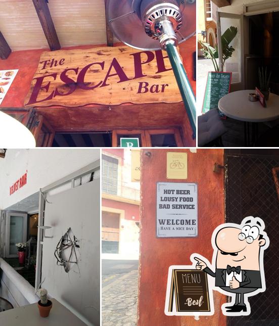 Escape Bar, Palma - Restaurant menu, prices and reviews