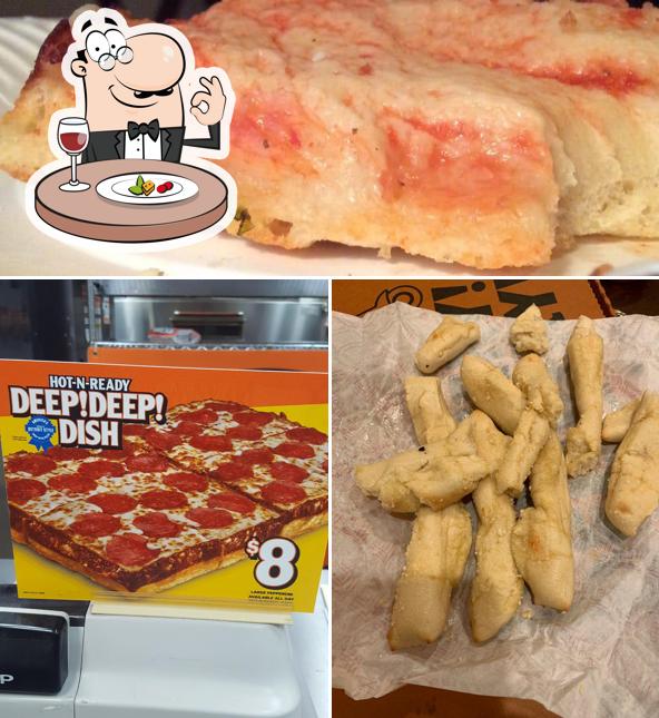 Little Caesars Pizza, 6529 E Spring St in Long Beach - Restaurant menu ...
