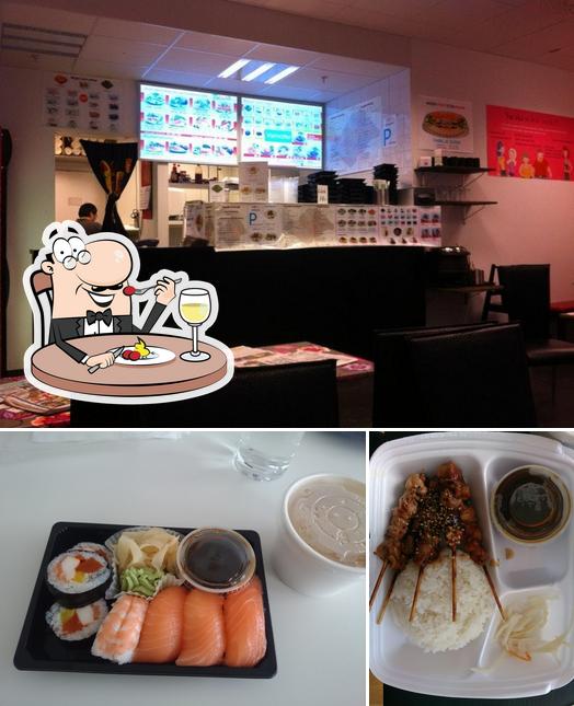 Asahi sushi i Huvudsta centrum restaurant, Solna, Storgatan 70 ...
