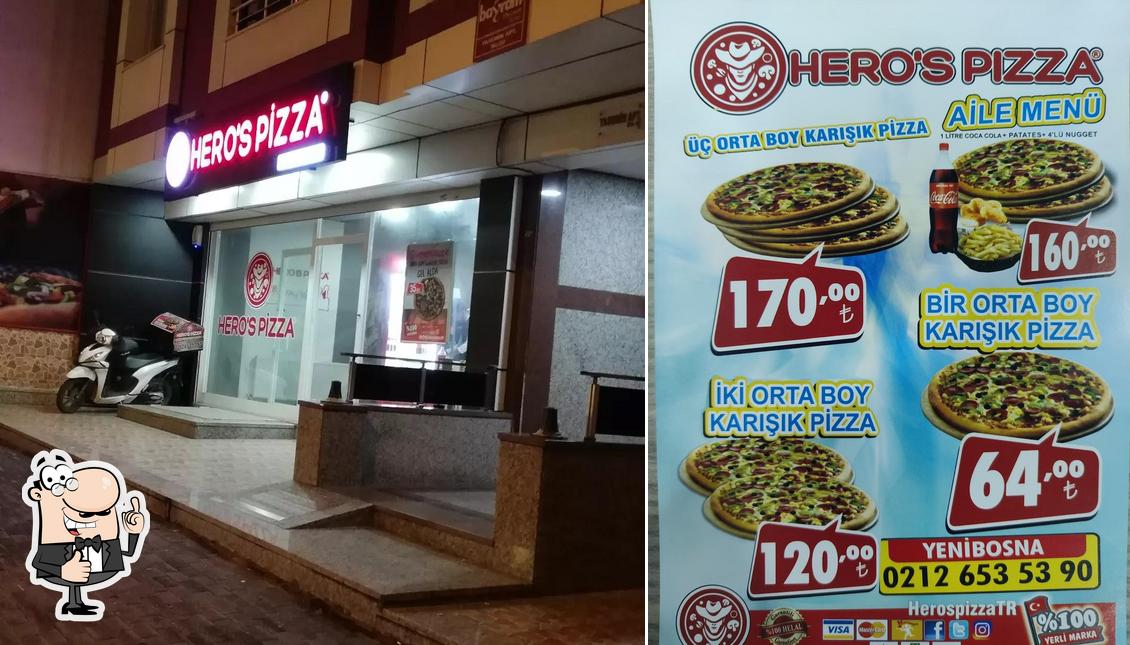 Hero's Pizza Yenibosna, Istanbul - Restaurant menu, prices and reviews