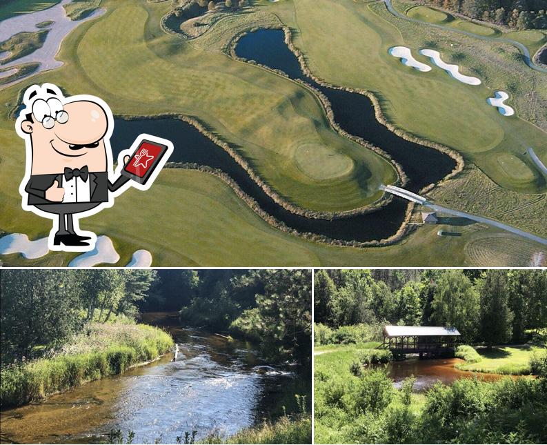Hidden River Golf & Casting Club in Brutus - Restaurant reviews