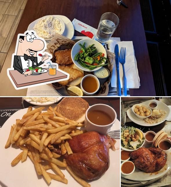Restaurant et bar St-Hubert, 100 Saint-Catherine St W in Montréal ...
