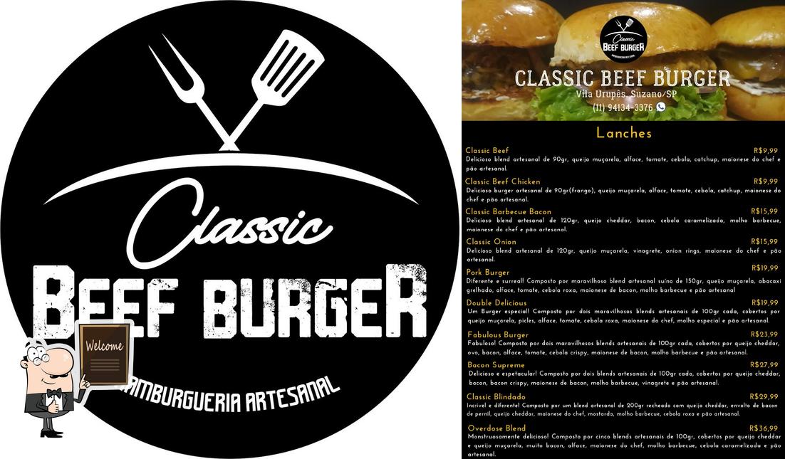 Classic Beef Burger restaurante, Suzano
