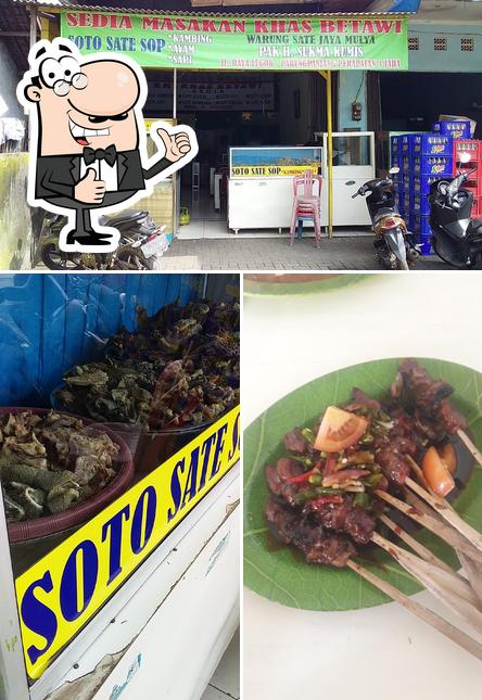 Sop sate soto khas betawi Pak H Sukma Kumis restaurant, Tangerang
