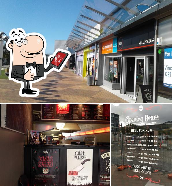 Hell Pizza Porirua, 5 Cobham Ct in Porirua - Restaurant menu and reviews