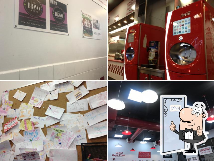 Five Guys, 221 N Main St in Natick - Restaurant menu and reviews