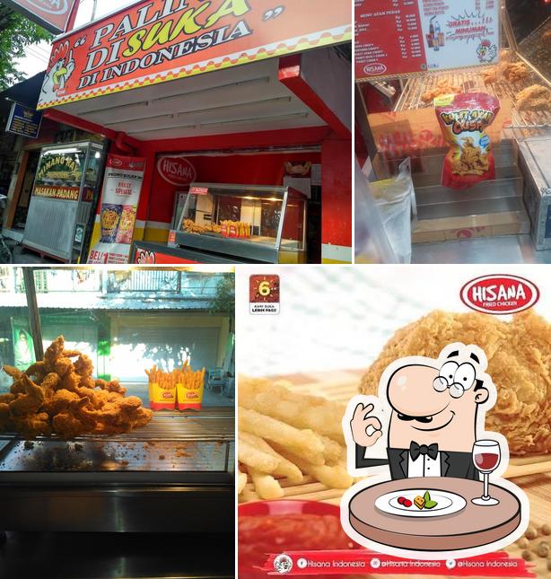 Hisana Fried Chicken restaurant, Surabaya, Jl. Semolo Waru Selatan II ...