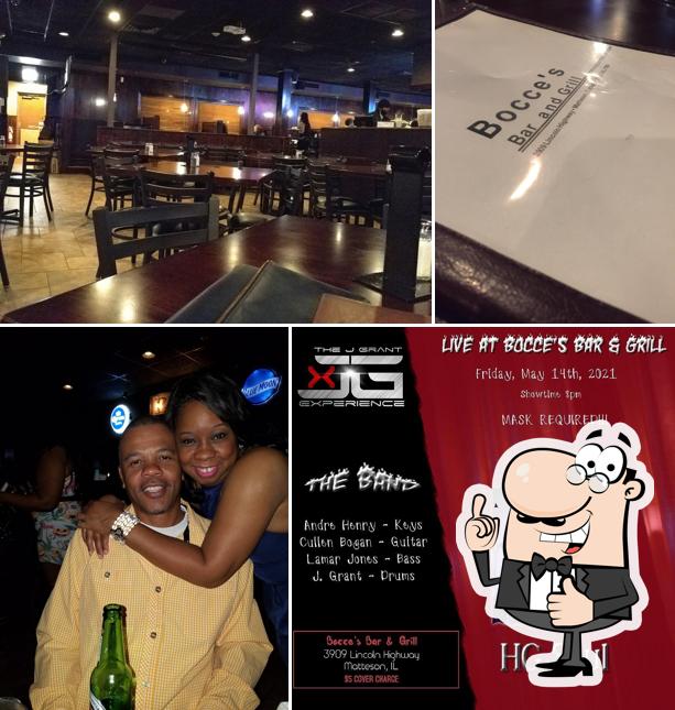 Bocce's Bar and Grill in Matteson - Restaurant menu and reviews