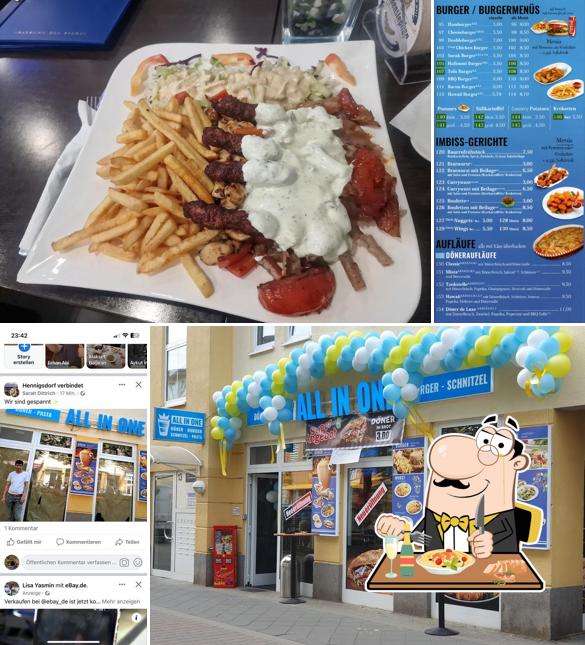 All in One Henningsdorf restaurant, Hennigsdorf - Restaurant menu and ...