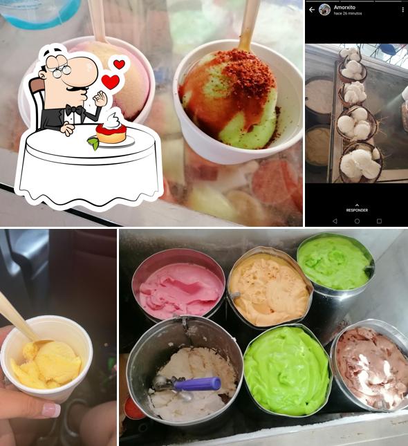 Helados chabelo artesanales ,paletas ,troles , fresas con crema, Pisté ...