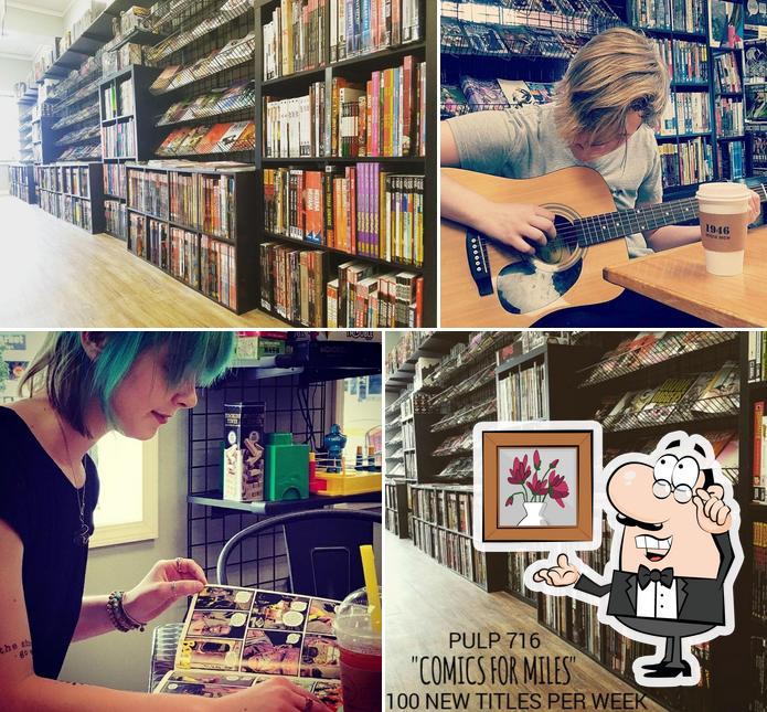 Pulp 716: Coffee & Comics, North Tonawanda - Restaurant menu, prices ...