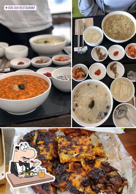 Bonjuk and Bibimbab Cafe in Rowland Heights - Restaurant menu and reviews