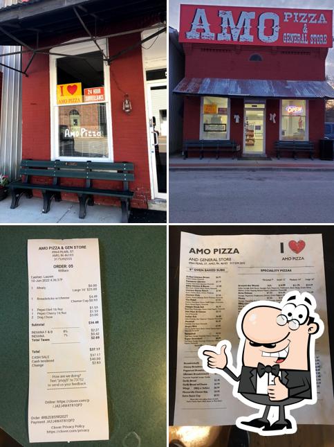 Amo Pizza & General Store, Amo - Restaurant menu, prices and reviews