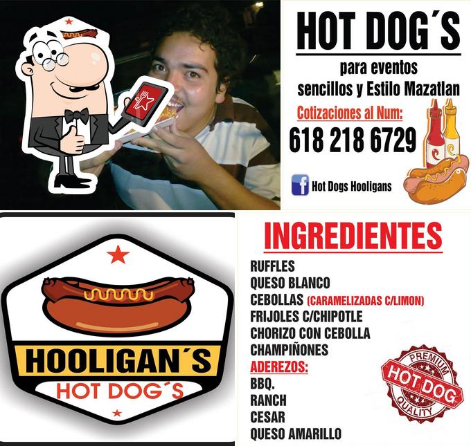 Hot dogs Hooligans restaurant, Durango