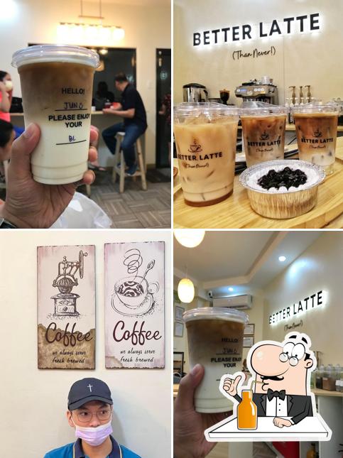 Café Better Latte (Than Never!) Coffee Shop, Manila - Carta del ...