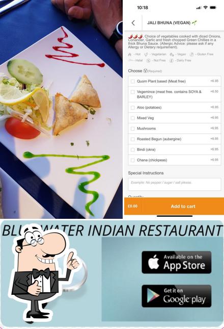 Blue Water Indian Restaurant, Whitchurch - Restaurant menu, prices and ...