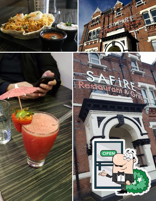 Safire Restaurant & Grill, Manchester - Restaurant menu, prices and reviews