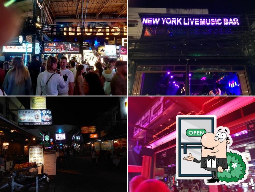 New York - Live Music Bar, Patong - Restaurant menu, prices and reviews