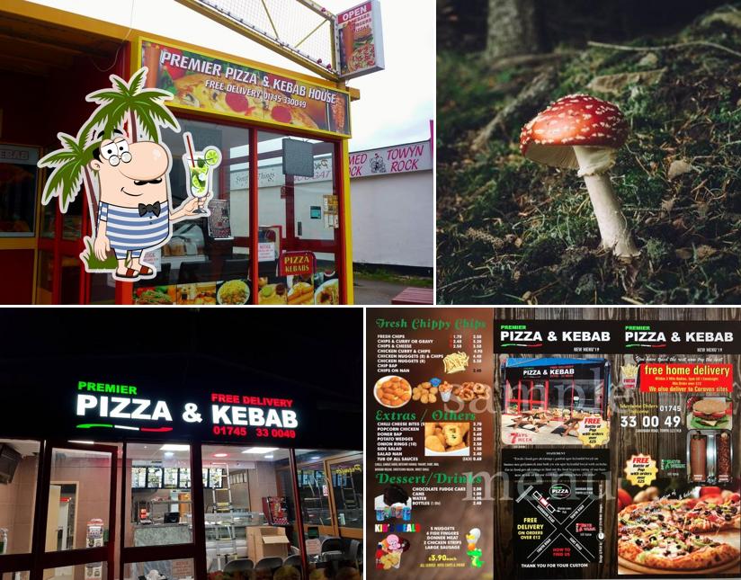 Premier Pizza & Kebab House in Towyn - Restaurant menu and reviews