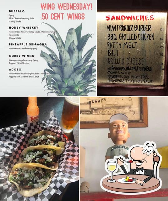 The New Frontier Lounge in Tacoma - Restaurant menu and reviews