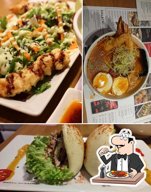 Menya Musashi CH Blue City restaurant, Warsaw, al. Jerozolimskie 179 ...