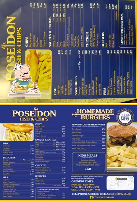 Poseidon., Leyland - Restaurant menu, prices and reviews