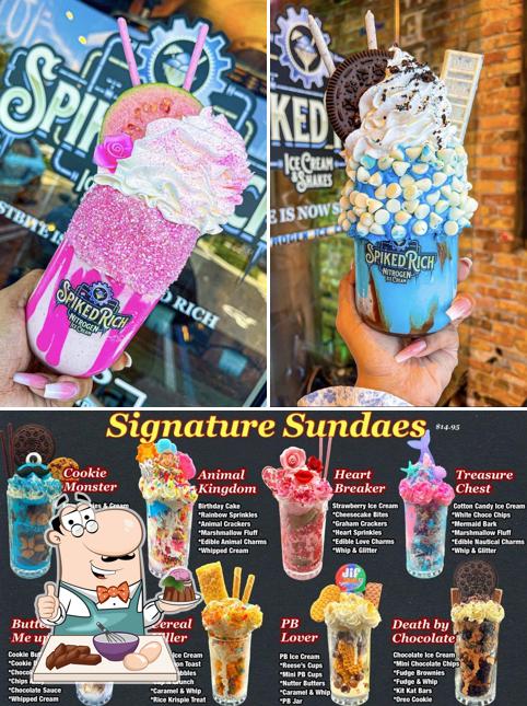 Spiked Rich Nitrogen Ice Cream, Doral - Restaurant menu, prices and reviews