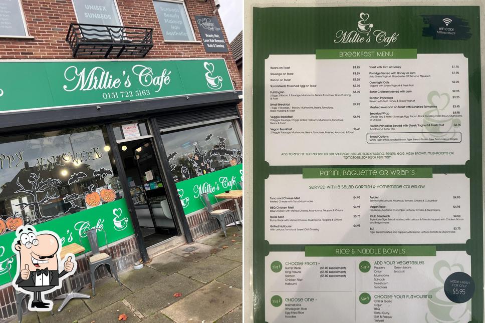 Millie's Café, Liverpool - Restaurant menu, prices and reviews