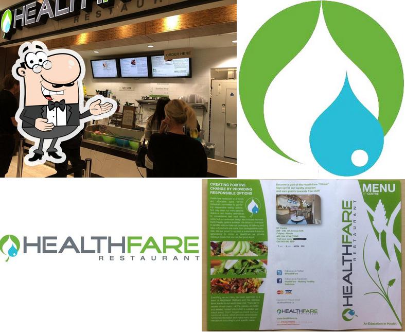 HealthFare In BP Centre in Calgary - Restaurant menu and reviews