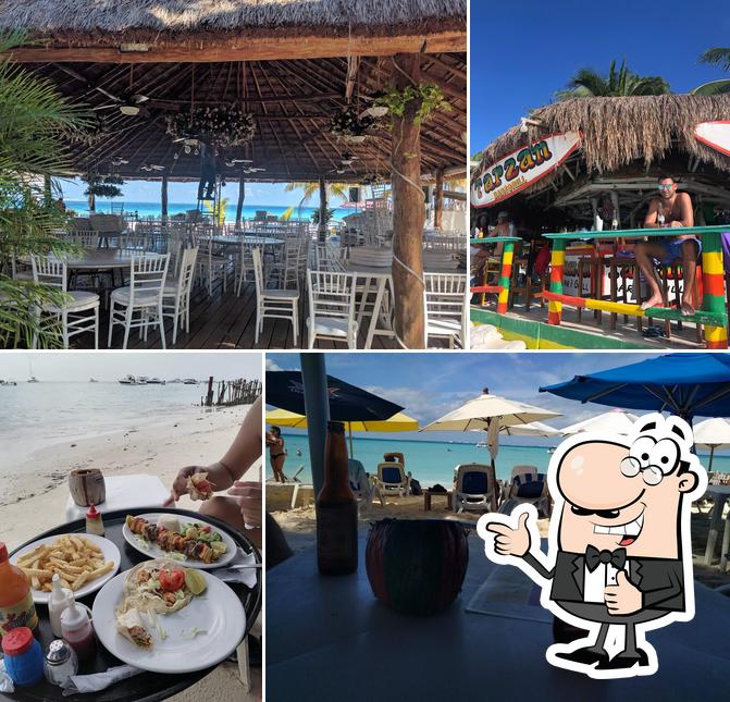 Tarzan Beach Club, Isla Mujeres - Menú del restaurante, precios y reseñas