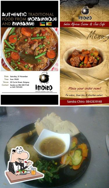 Imbizo African Cuisine And Jazz Cafe, East London - Restaurant menu ...