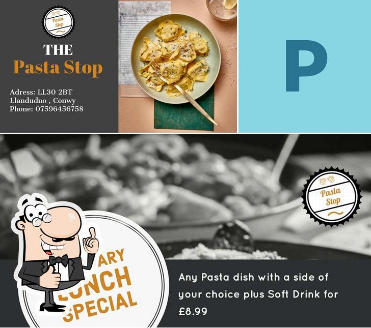 Pasta stop in Llandudno