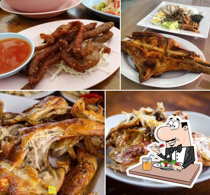 Wan grilled chicken Deer Park restaurant, Kham Muang - Restaurant reviews