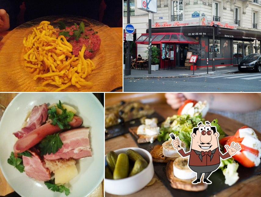 Le Bec Rouge restaurant, Paris - Restaurant menu and reviews