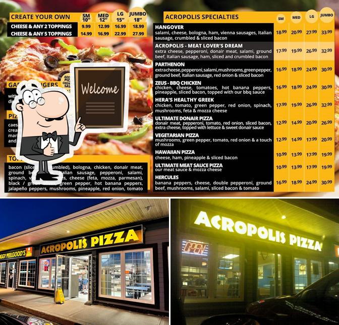 Acropolis Pizza in Mount Pearl - Restaurant menu and reviews