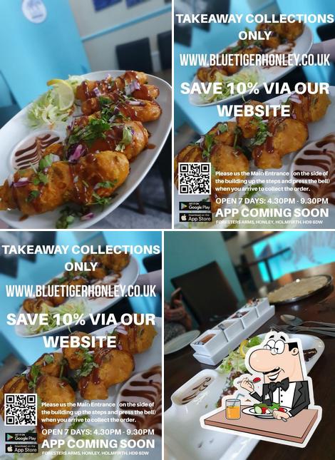 Blue Tiger Honley in Holmfirth - Restaurant menu and reviews