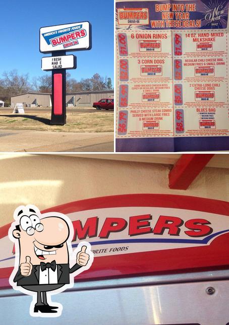Bumpers Drive-In of America in Charleston - Restaurant menu and reviews