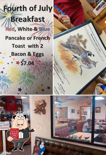 Mountain Quail Cafe, Quartzsite - Restaurant menu, prices and reviews