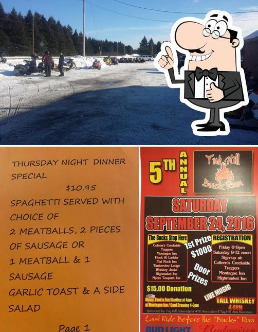 Tuggers Grill Bar & Campground in Barnes Corners - Restaurant menu and ...