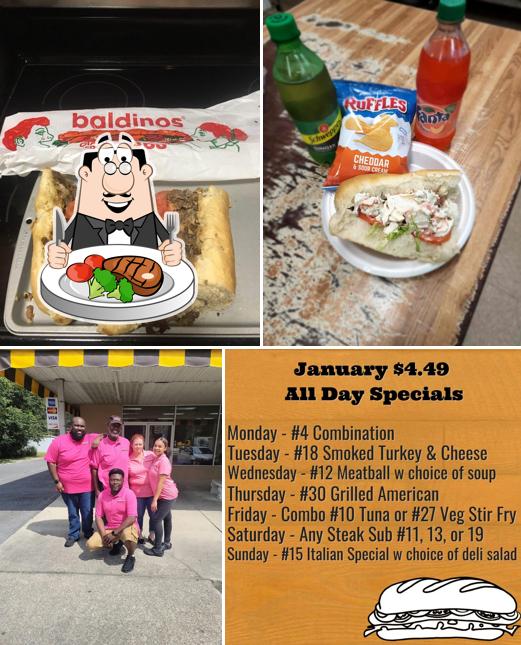Baldinos Giant Jersey Subs, 1022 US-80 E in Pooler - Restaurant menu ...