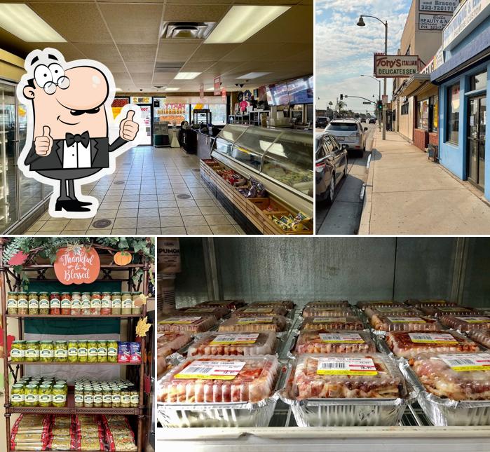 Tony's Italian Deli in Montebello - Restaurant menu and reviews