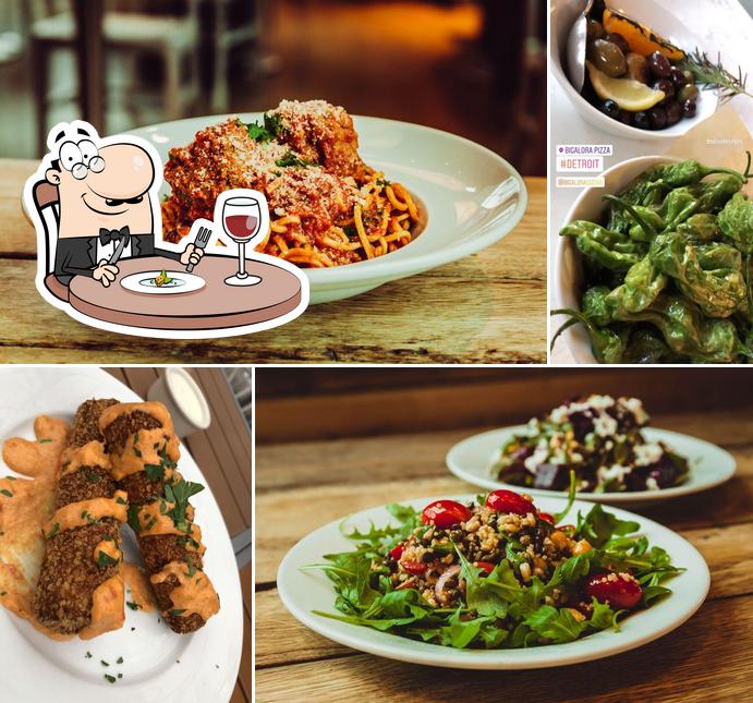 Bigalora Wood Fired Cucina in Plymouth - Restaurant menu and reviews