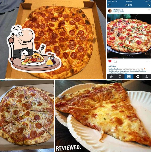 Mid City Pizza, 4400 Banks St in New Orleans - Restaurant menu and reviews