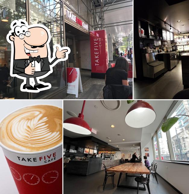 Take Five Cafe, Vancouver, CF Pacific Centre - Carta del restaurante y ...