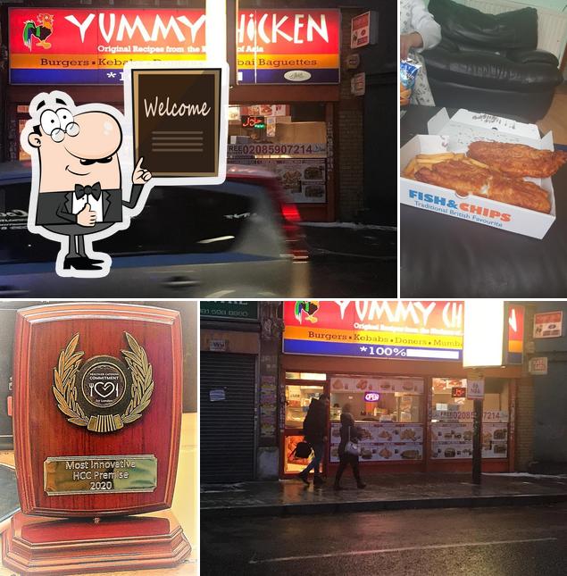 Yummy Chicken, 12 Goodmayes Rd in Ilford - Restaurant menu and reviews