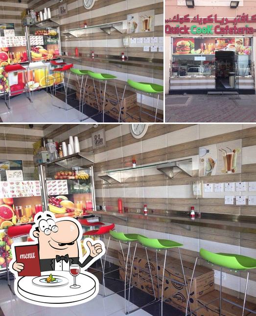 Quick Cook cafeteria, Abu Dhabi - Restaurant menu